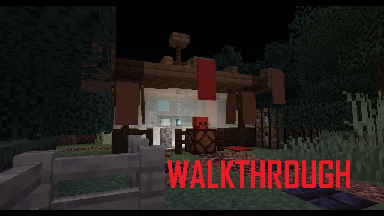 MINECRAFT FORGOTTEN MANSION - Escape Map Walkthrough