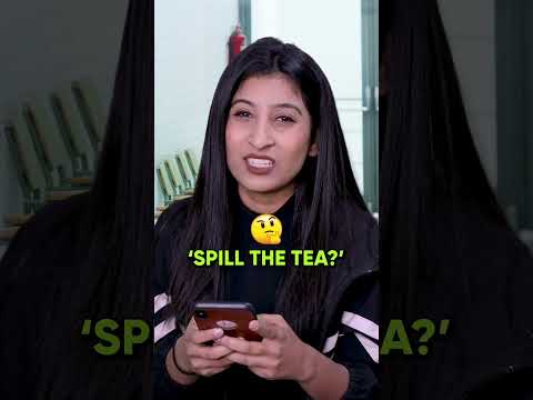 "Spill The Tea" What does it mean? | English With Kriti #shorts #englishwithkriti #idioms