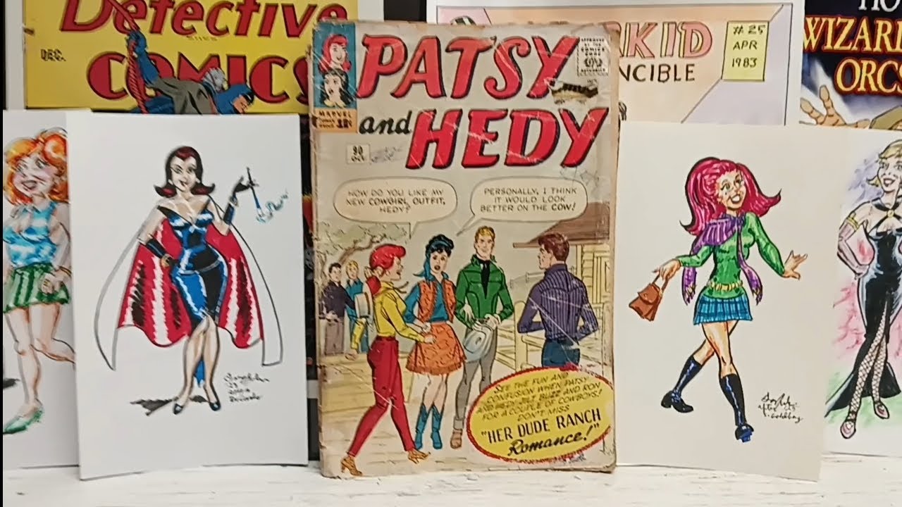 EP 958 Patsy & Hedy #90 1963 by S Lee & Al Hartley Marvel Comics.