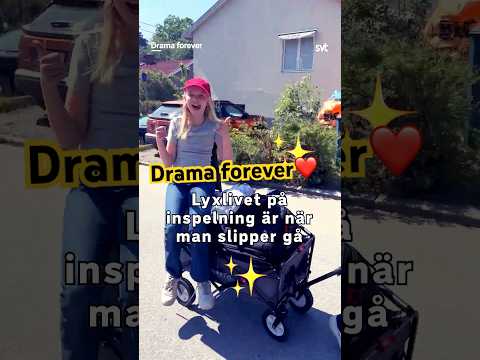LYXLIVET på inspelning!🌞 #svt #dramaforever #sommar #bts #bakomkameran #svtplay #svtbarn
