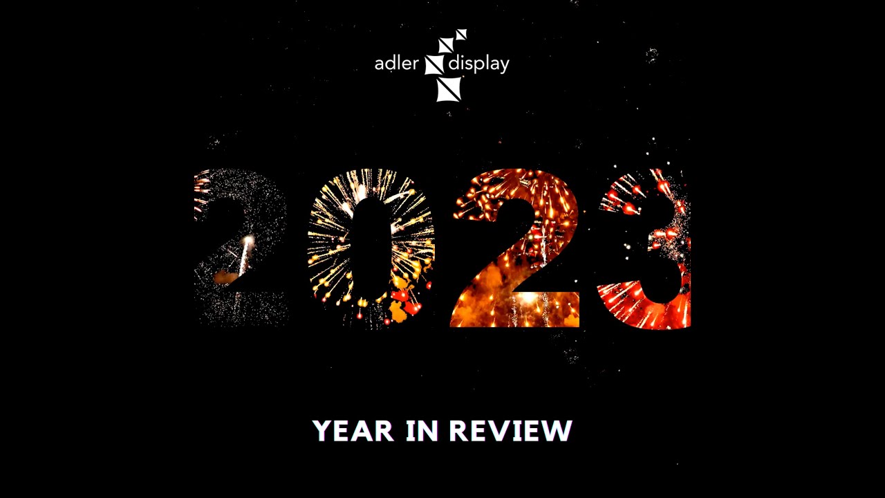 Adler Display Year in Review 2023
