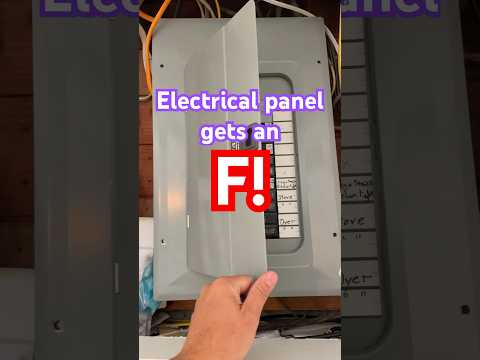 Electrical Panel Gets an F! Not What You Want To See.