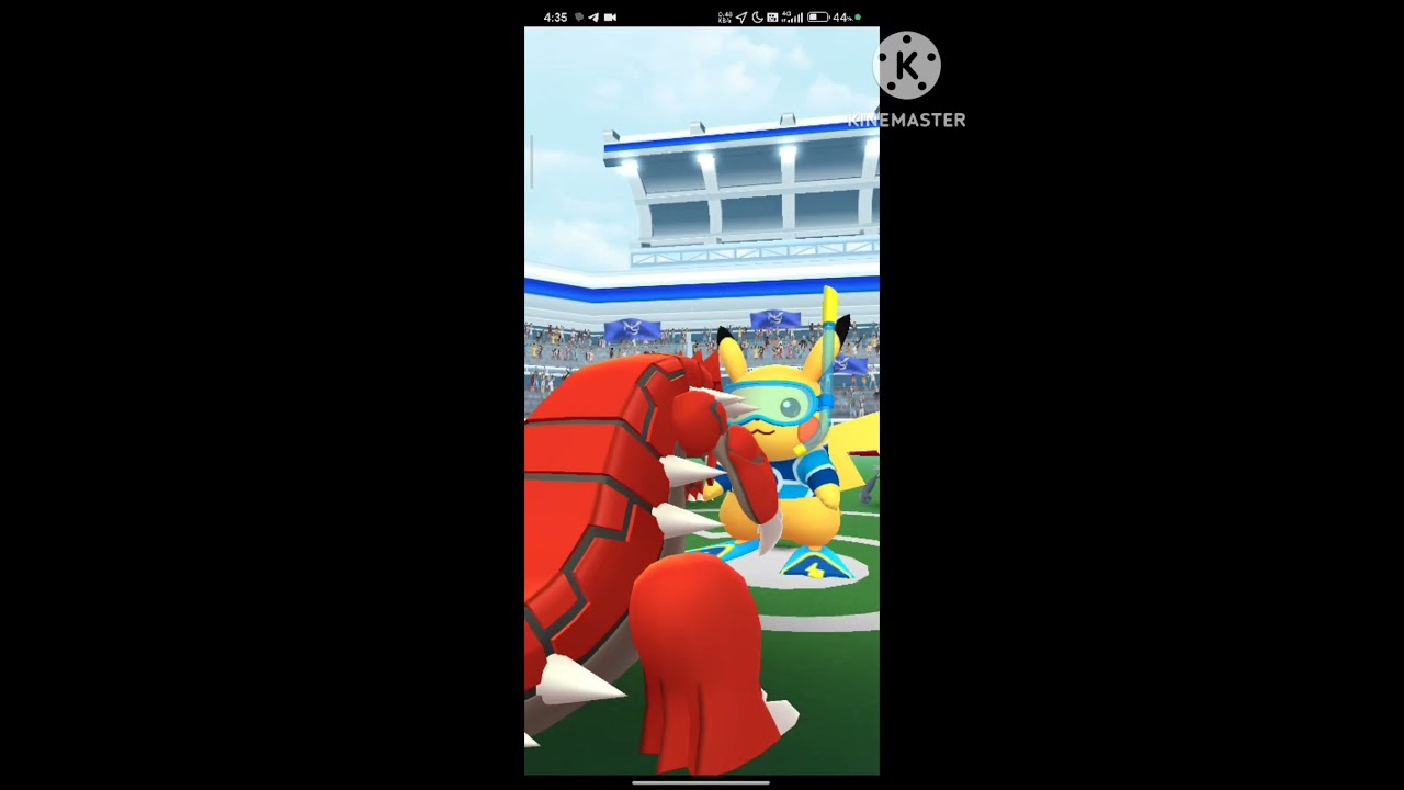 #pikachu Shiny Scuba Pikachu available in raids || Lucky one got that pikachu
