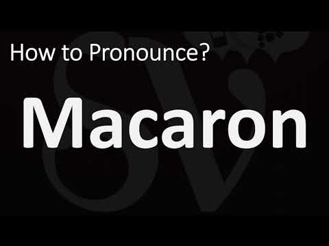 How to Pronounce Macaron? (CORRECTLY)