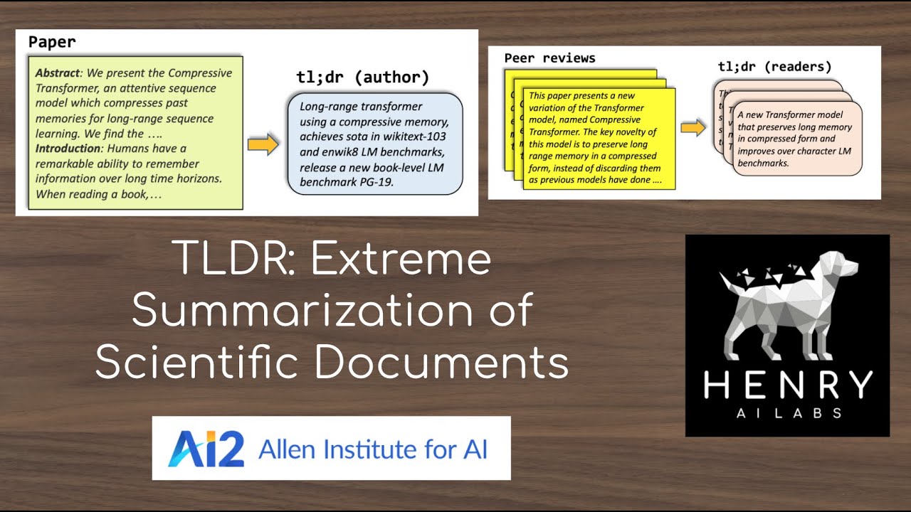 AI Summarizes Scientific Papers