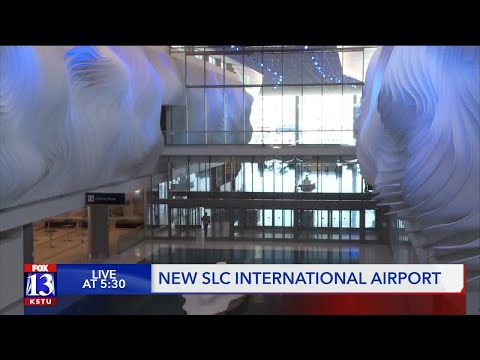 New SLC International Airport unveiled