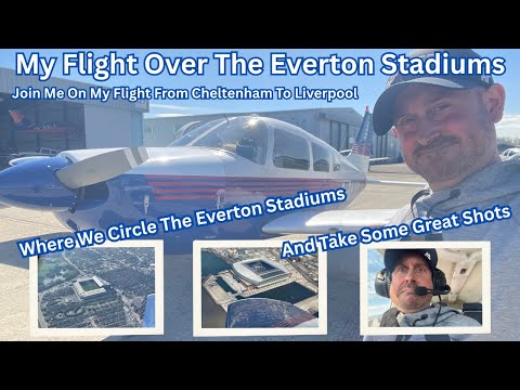 My Flight Over The Everton Stadiums