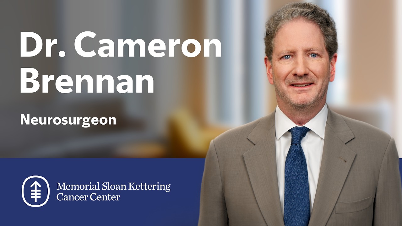 Meet Cameron Brennan: Neurosurgeon at MSK