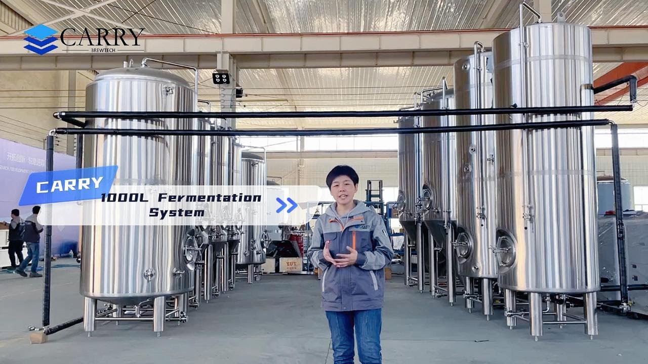 Carry Brewtech · 1000L 2000L Slim Fermentation tanks🥰🥰🥰