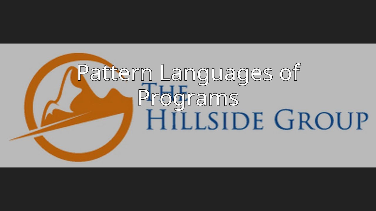 Pattern Languages of Programs