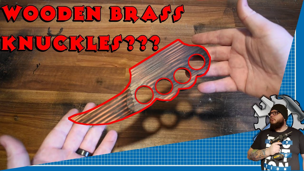 Making a Wooden Knuckle Dusters!!!! Is it possible??