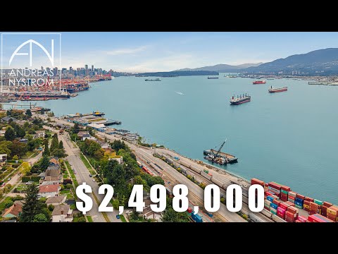 Rare Hidden Gem Waterfront Property | 2595 Wall Street, Vancouver, BC