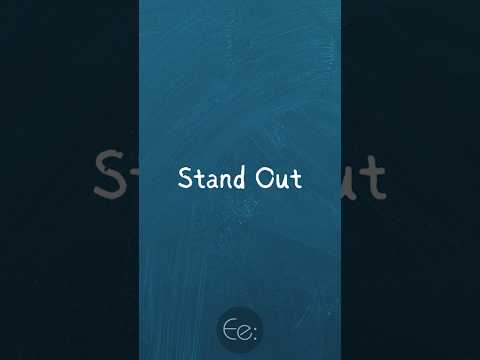 Stand Out π What Does It Mean? English Explained #phrasalverbs #phrases #expression #meaning #esl