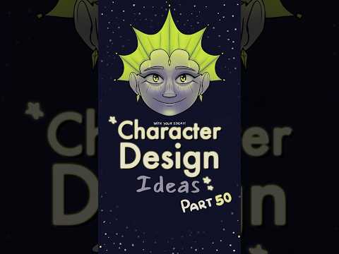 some character design elements to give you inspiration, part 50 🌑 with your ideas!#oc #ocs #drawing