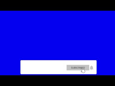 Subscribe and Like Button is Ready to Download with Transparent Background or Blue Secrent