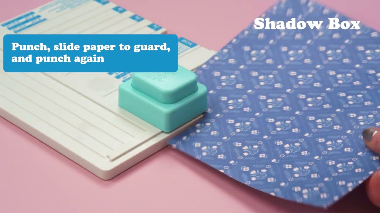 NEW🎉 Shadow Box Punch Board & Hinge Punch Set!