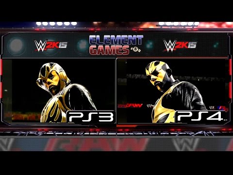 WWE 2K15 : Goldust Entrance PS4 vs PS3 Comparison