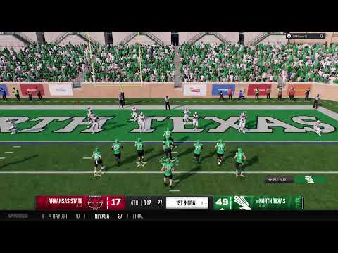 North Texas yr12 wk0