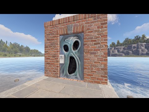 RUST SKIN SPOTLIGHT - Ghostly Sheet Metal Door - 2,35€