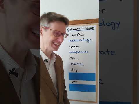 English News Words! *Climate Change* #englishvocabulary