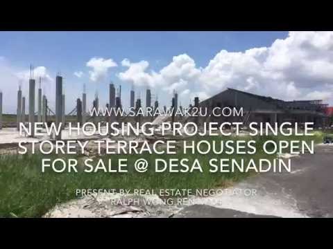 New Housing Project Single Storey Terrace Houses Open For Sale @ Desa Senadin Miri