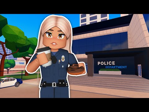 👮 EVERYDAY ROUTINE as a POLICE OFFICER 🍩 | Berry Avenue RP