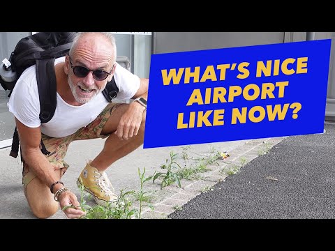 INCREDIBLE Footage Of NICE AIRPORT During LOCKDOWN.🇫🇷