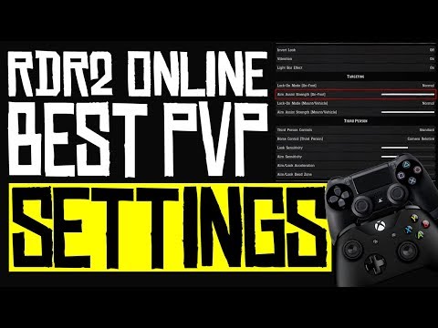Best Controller Settings for RDR2 ONLINE - PS4+XBOX - Quick Guide - Red Dead Redemption 2 Online
