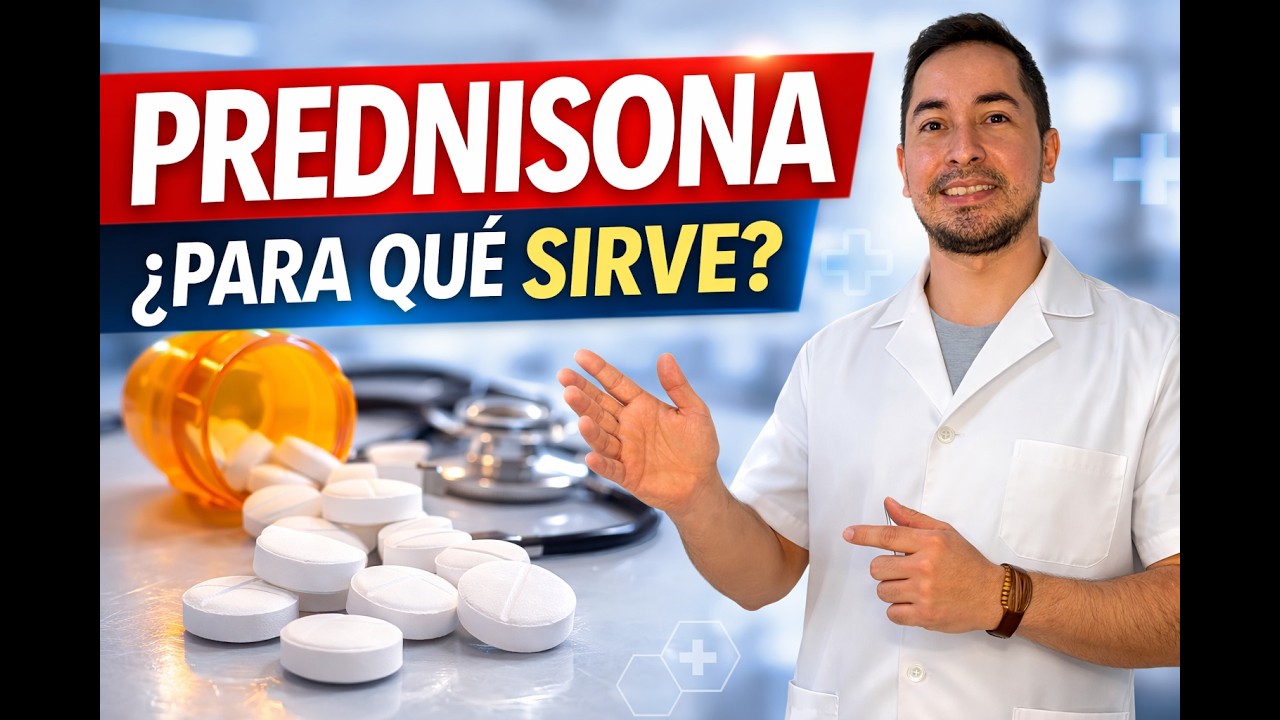 PREDNISONA: para qué sirve, dosis y efectos secundarios