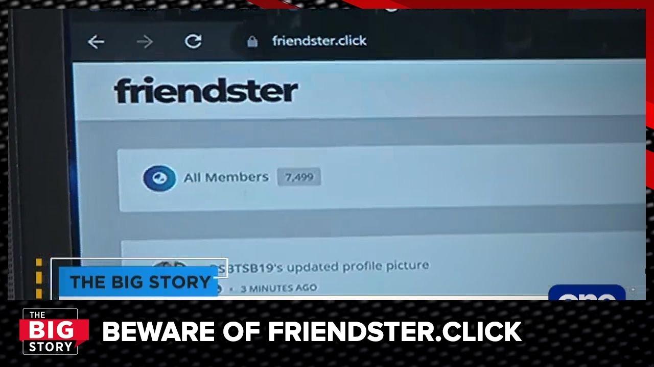 Cybersecurity advocate cautions giving data to Friendster.click