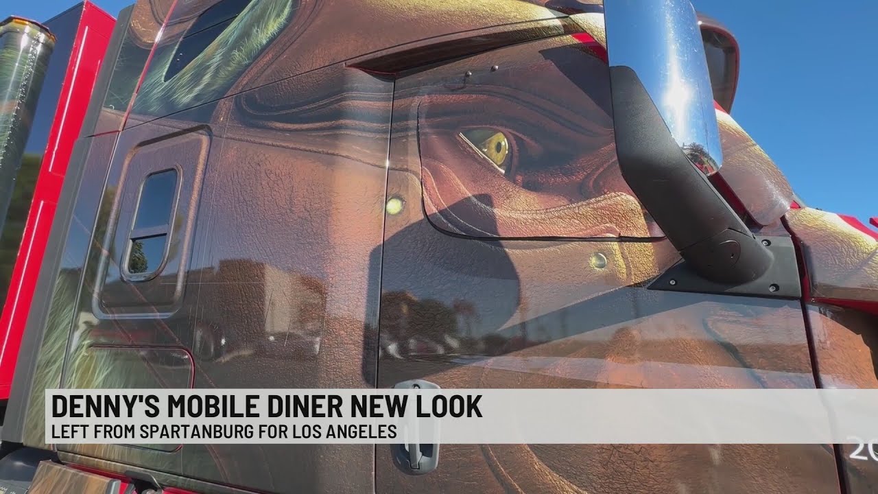 Denny's Mobile Relief Diner rolls out new look