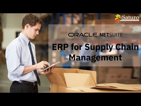 Best ERP for Supply Chain Management 👉 Oracle NetSuite