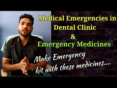 Emergency medicine in dental clinic |How to manage medical Emergencies in dental clinic??