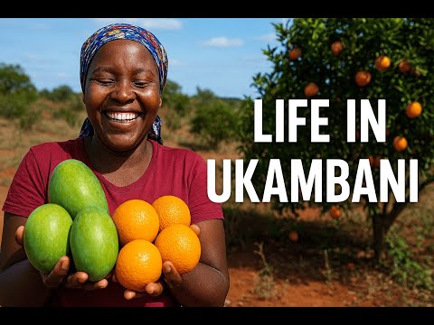 Life in Ukambani: Harvesting Mangoes & Oranges | Rural Kenya Stories