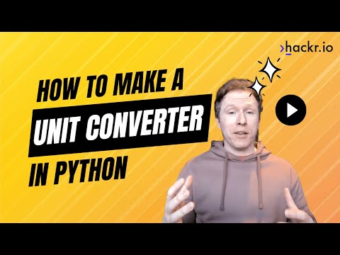 Build a Fully Functional Unit Converter with Python and Tkinter | Full Walkthrough