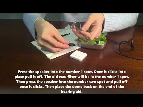 Phonak - How to clean a RIC style hearing aid