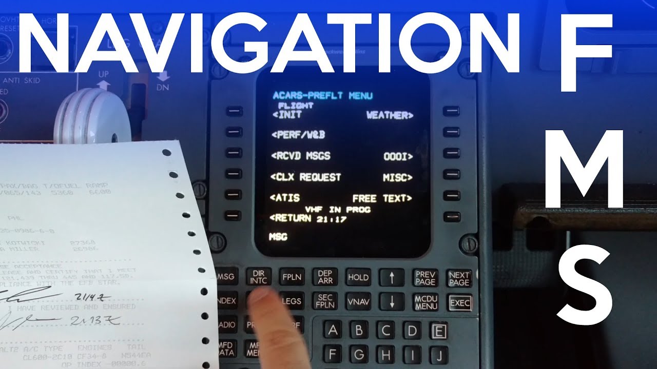 ACARS: How Airline Pilots Navigate | FMS
