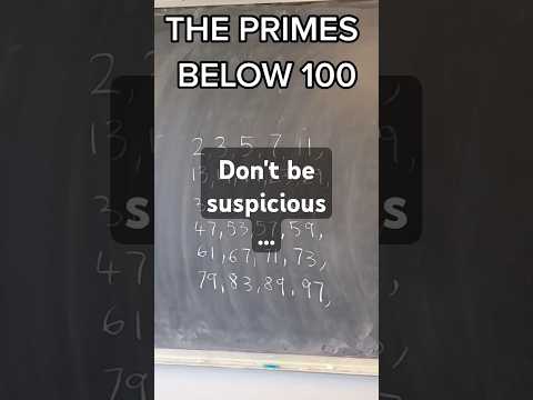 SUS #math #primenumber #numbertheory