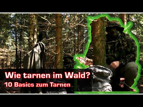 10 Basics zum tarnen im Wald. Wie hat Yves Rausch „Rambo“ sich getarnt ...