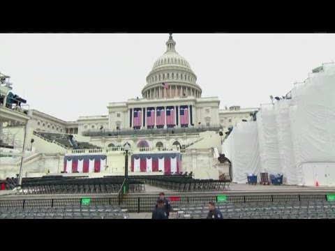 Overview of events on Inauguration Day 2017
