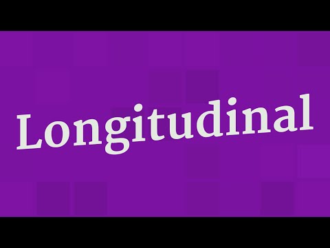 LONGITUDINAL pronunciation • How to pronounce LONGITUDINAL