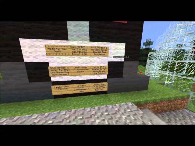 Pixelmon Map - Gyms 1-8 +Elite 4 Minecraft Map