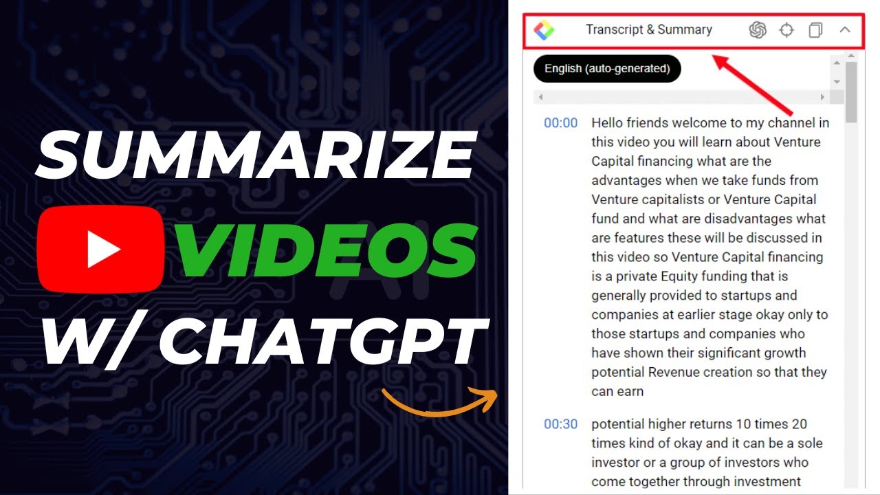 How to Summarize YouTube Videos with ChatGPT (QUICK & EASY)