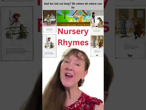 Nursery Rhyme Fun! Sing, Read, and Learn with Miss Holly 🐕#shorts