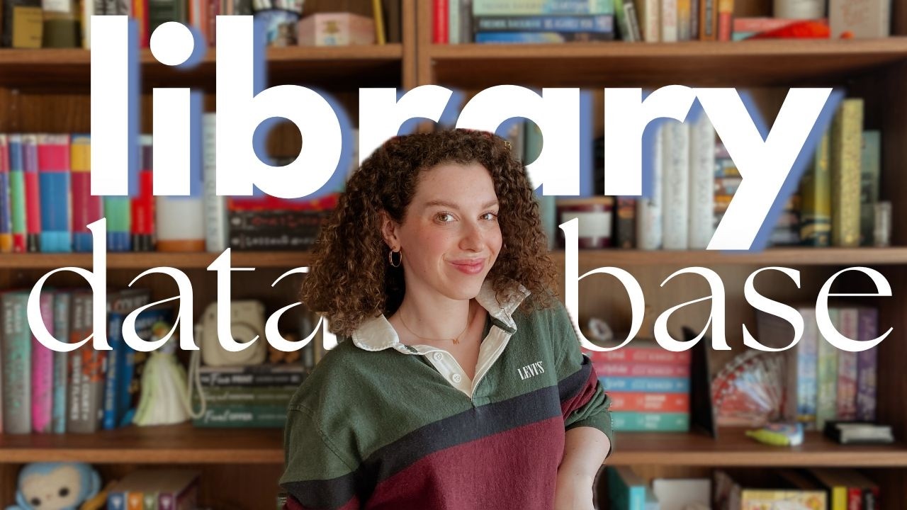 creating a library database | home library spreadsheet