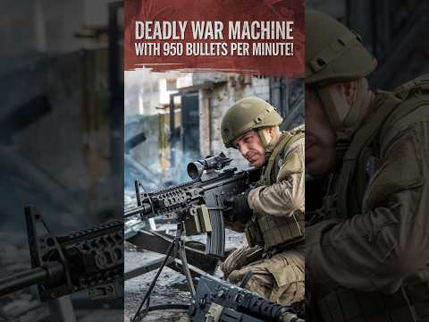 M240B: Deadly War Machine with 950 Bullets Per Minute!