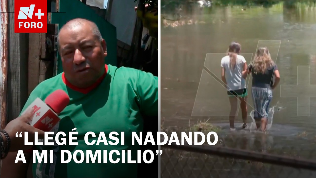 Major water leak in Xochimilco, Mexico City: Affected homes and residents request support