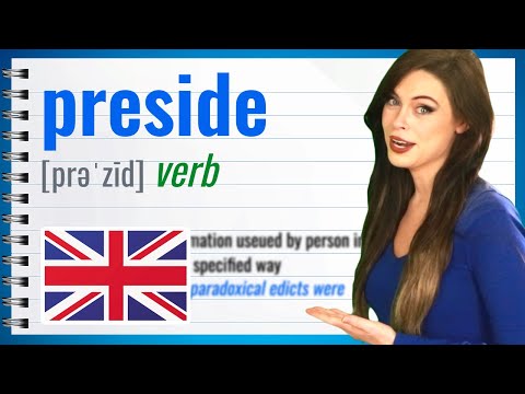PRESIDE (C1 Advanced) Learn English Vocabulary