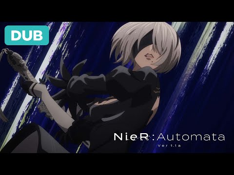 Nier Automata Ver 1.1 A English Dubbed Episode 1 Clip 2b vs Machines ...