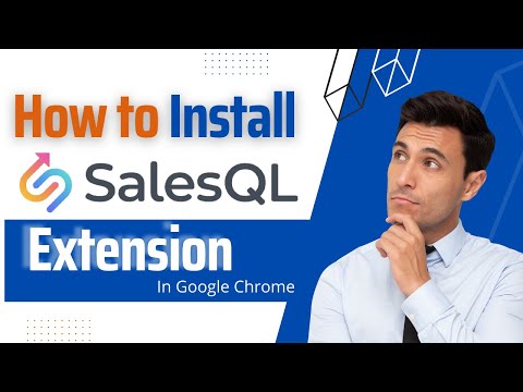 How to install salesql extension in google chrome | Linkedin Email Finder Extension |